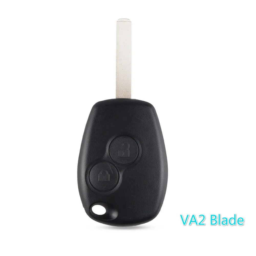 Корпус для автомобильного ключа KEYYOU для Renault Duster, Clio, DACIA, 3, Megane, Logan, Sandero, модуль для Nissan, сменный корпус для сигнализации с 2 кнопками