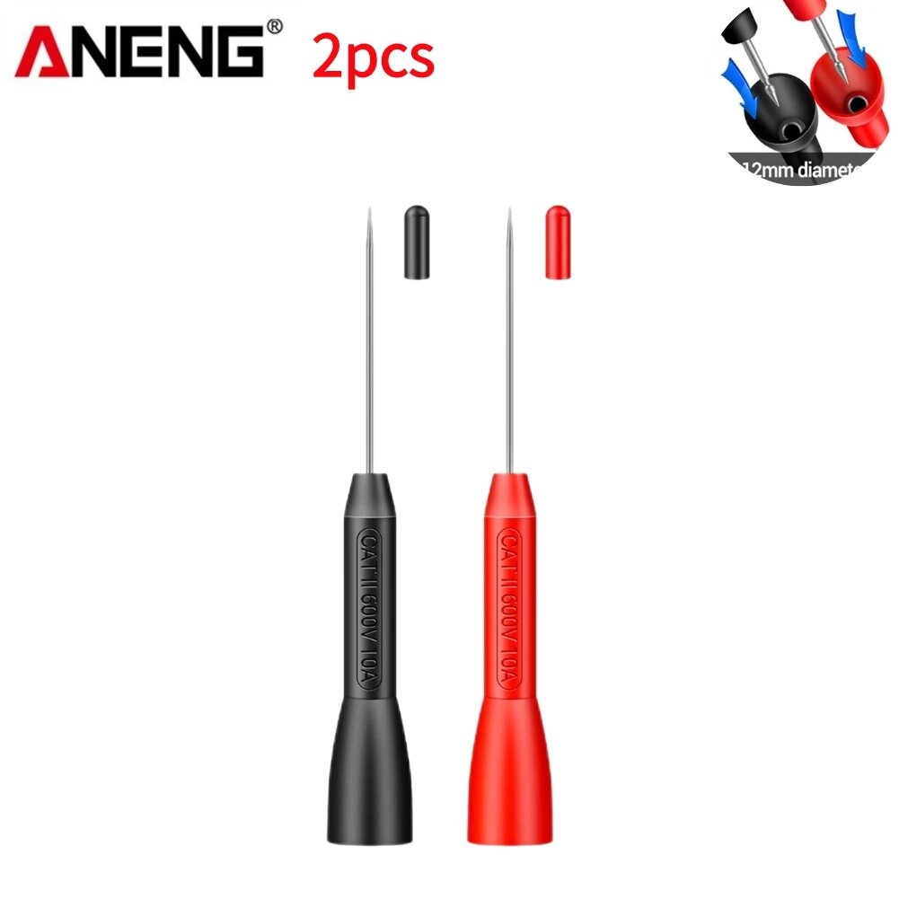 ANENG 2шт иглы для пирсинга изоляции 10A 2mm