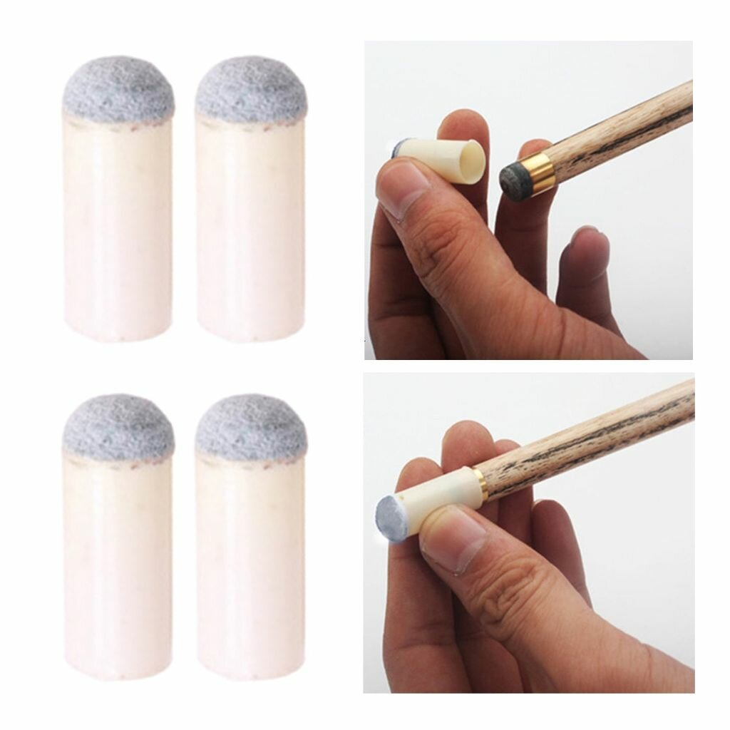 10 шт. Наконечники для кия для бильярда, защитные колпачки для пула и снукера, 11mm