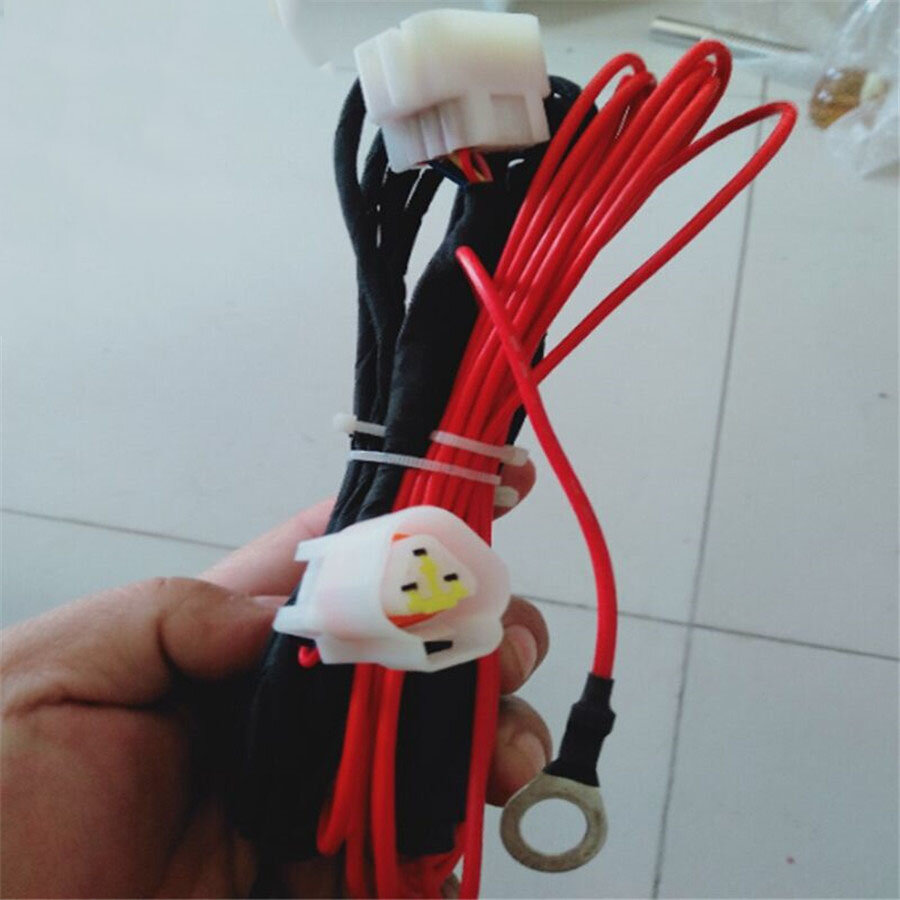 Провод с треугольным штекером для управления температурой предпускового подогревателя дизеля с ЖК-переключателем