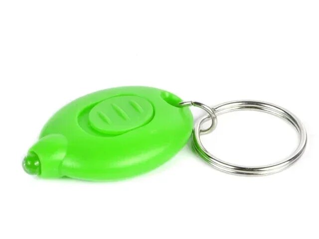 POCKETMAN Мини-фонарик белый свет Зеленый, green shell