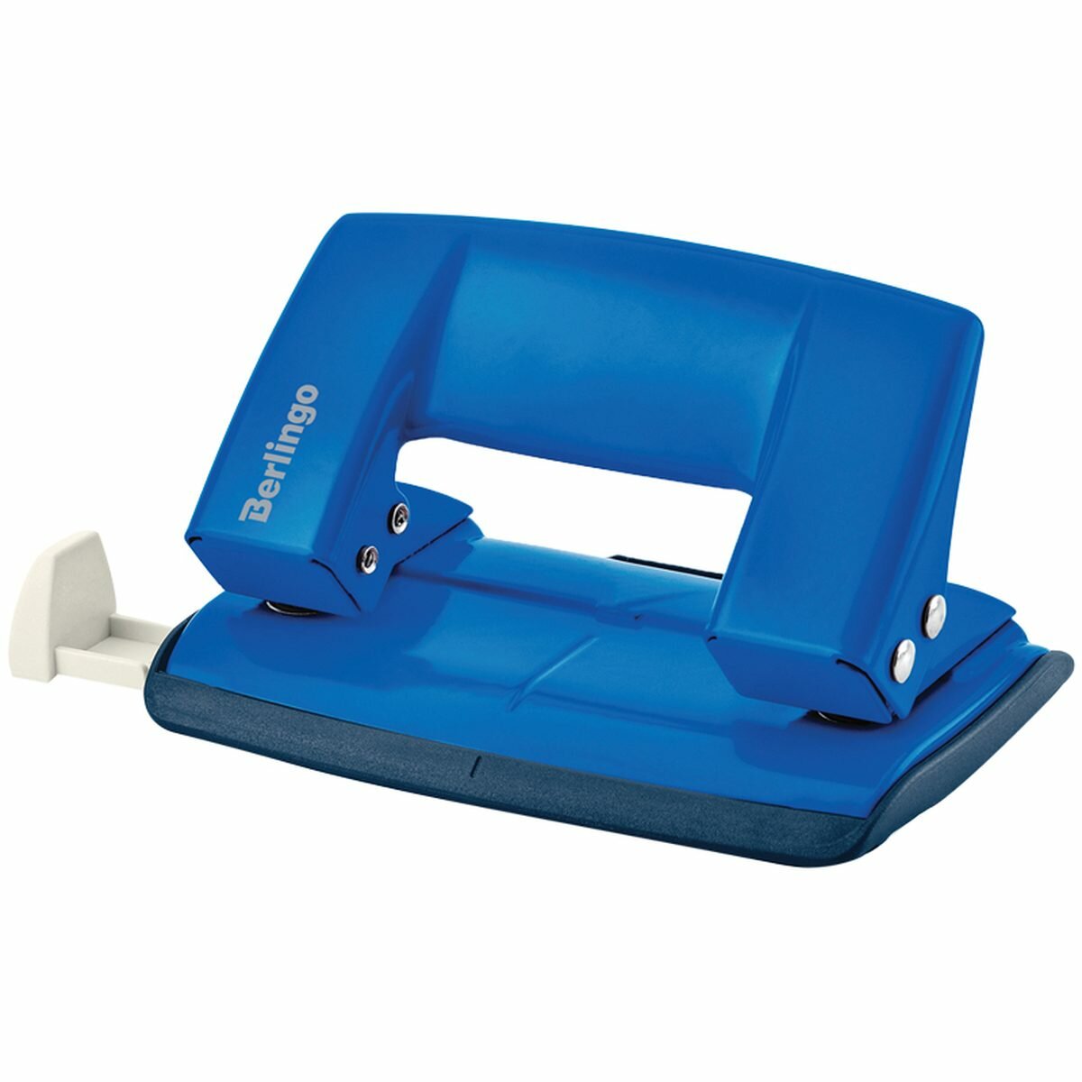Дырокол Berlingo Power TX, до 10 листов, металл, линейка, синий (KPh_10179)
