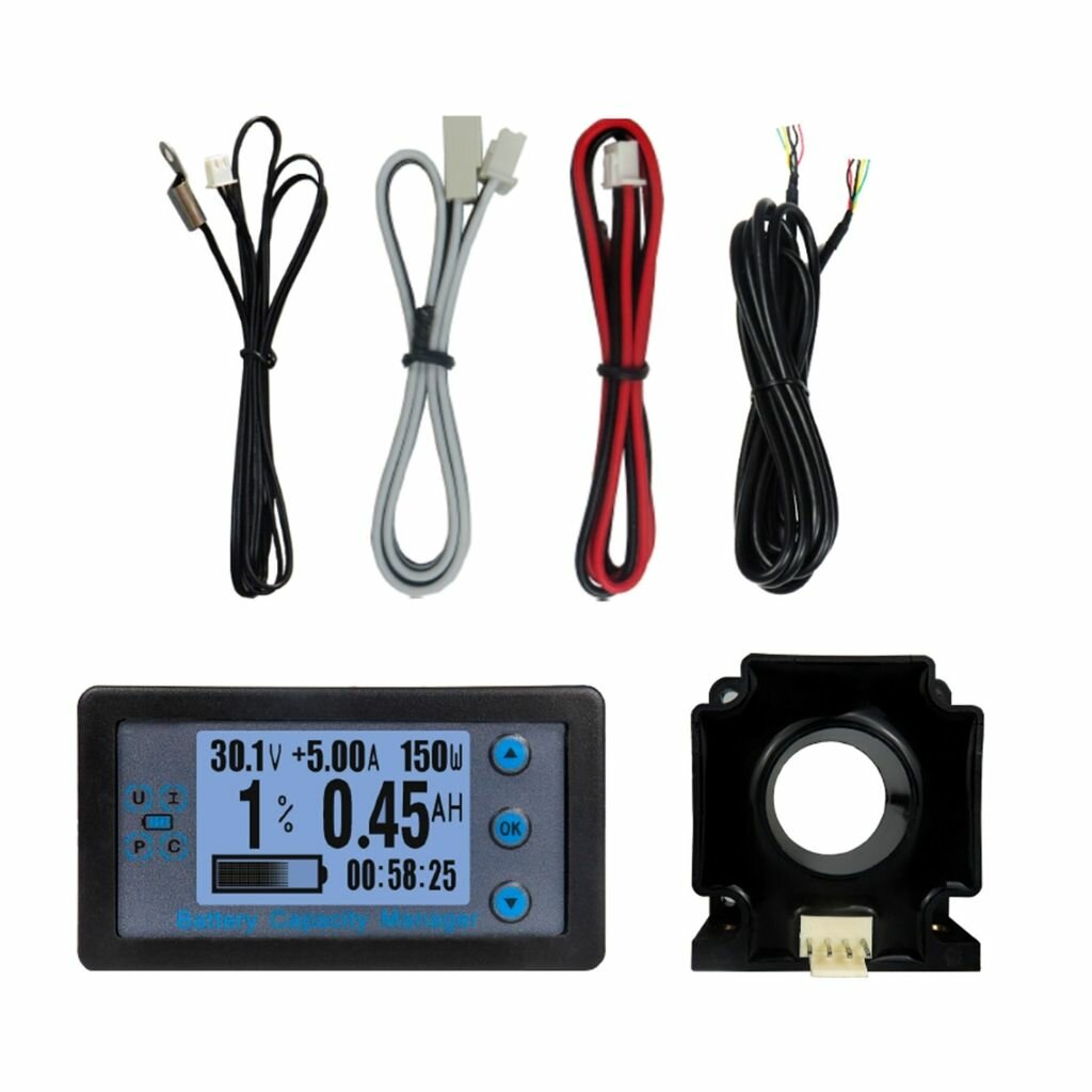 Электросчетчик VA9510 с проводом 3 м и температурой, -500A