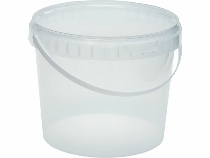 Дигрус Ведро 2,3л. круглое, с прозрачной крышкой