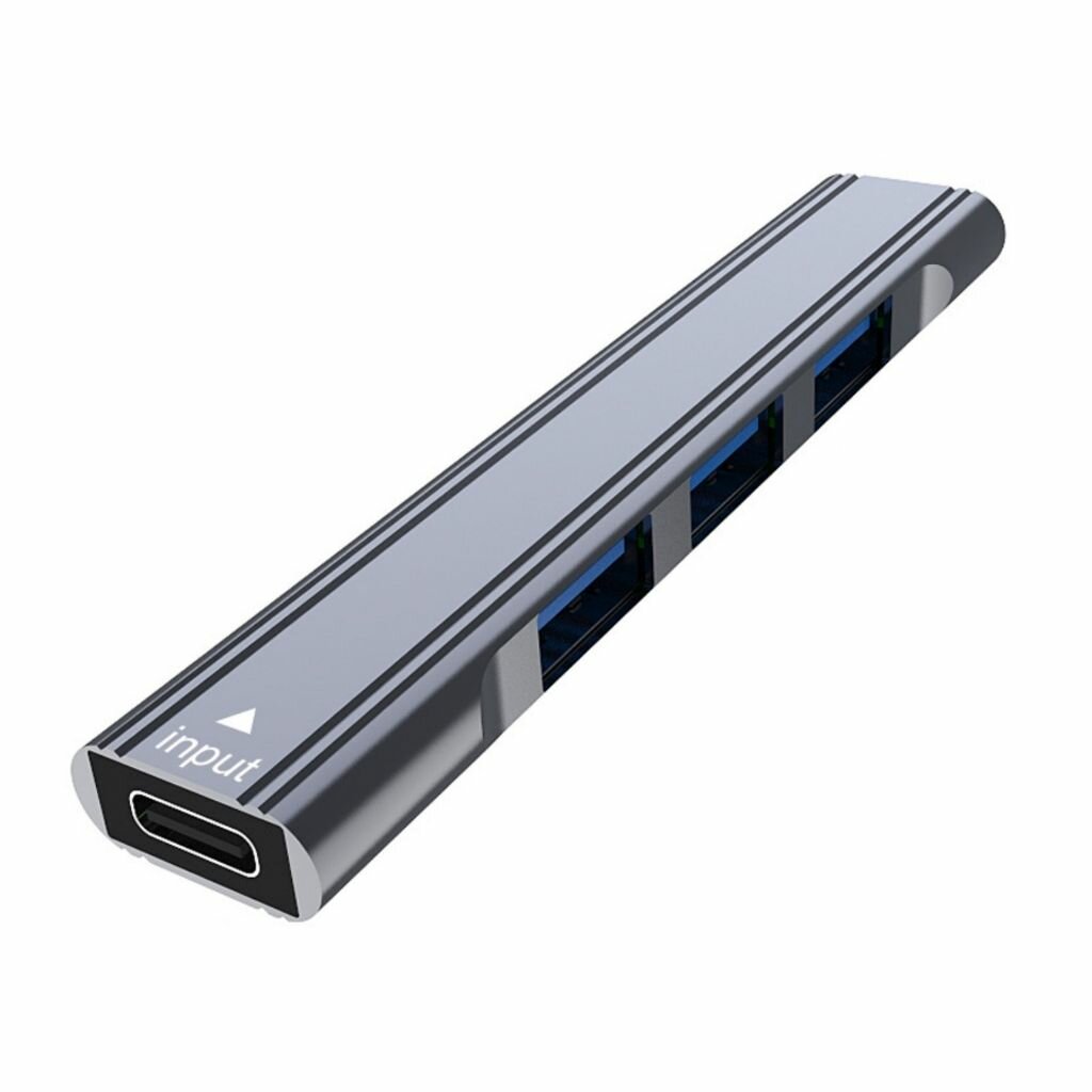 Многоинтерфейсный беспроводной концентратор и разветвитель HUB, серый