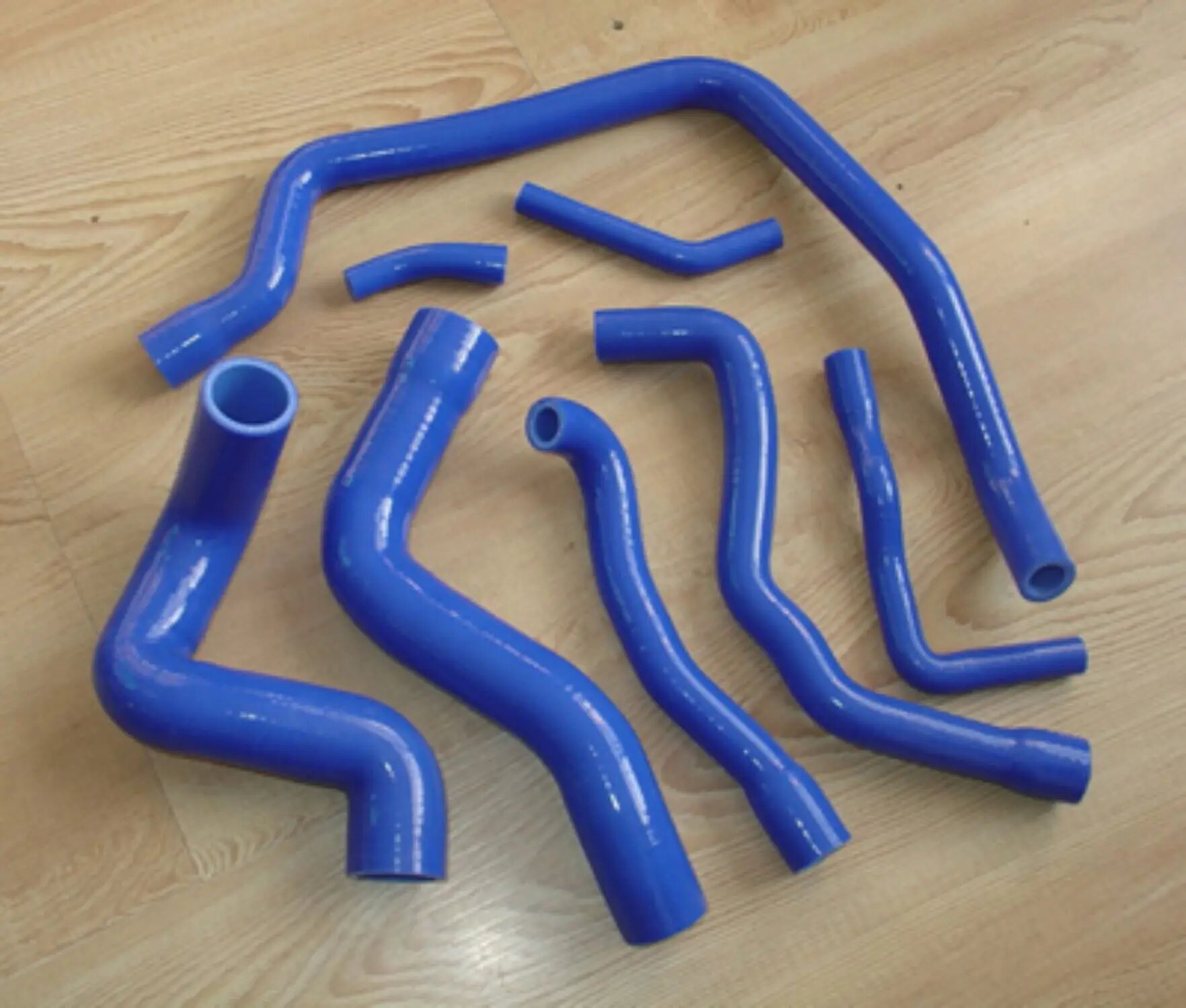 Силиконовый шланг радиатора для BMW E34 M50 525 525I 528 530 530I 6CY 89-95 Черный