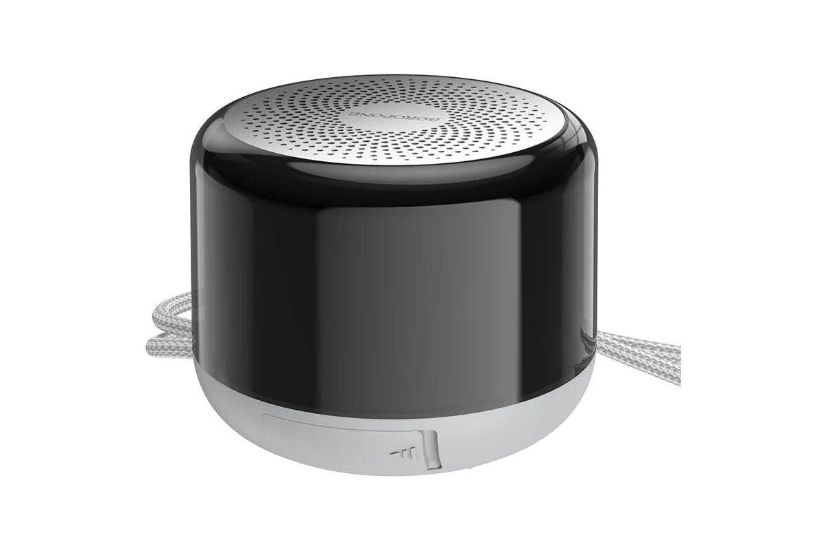 Borofone BR28 Joyful Sports Bluetooth колонка BT 5.1 5W USB FM RGB черная портативная