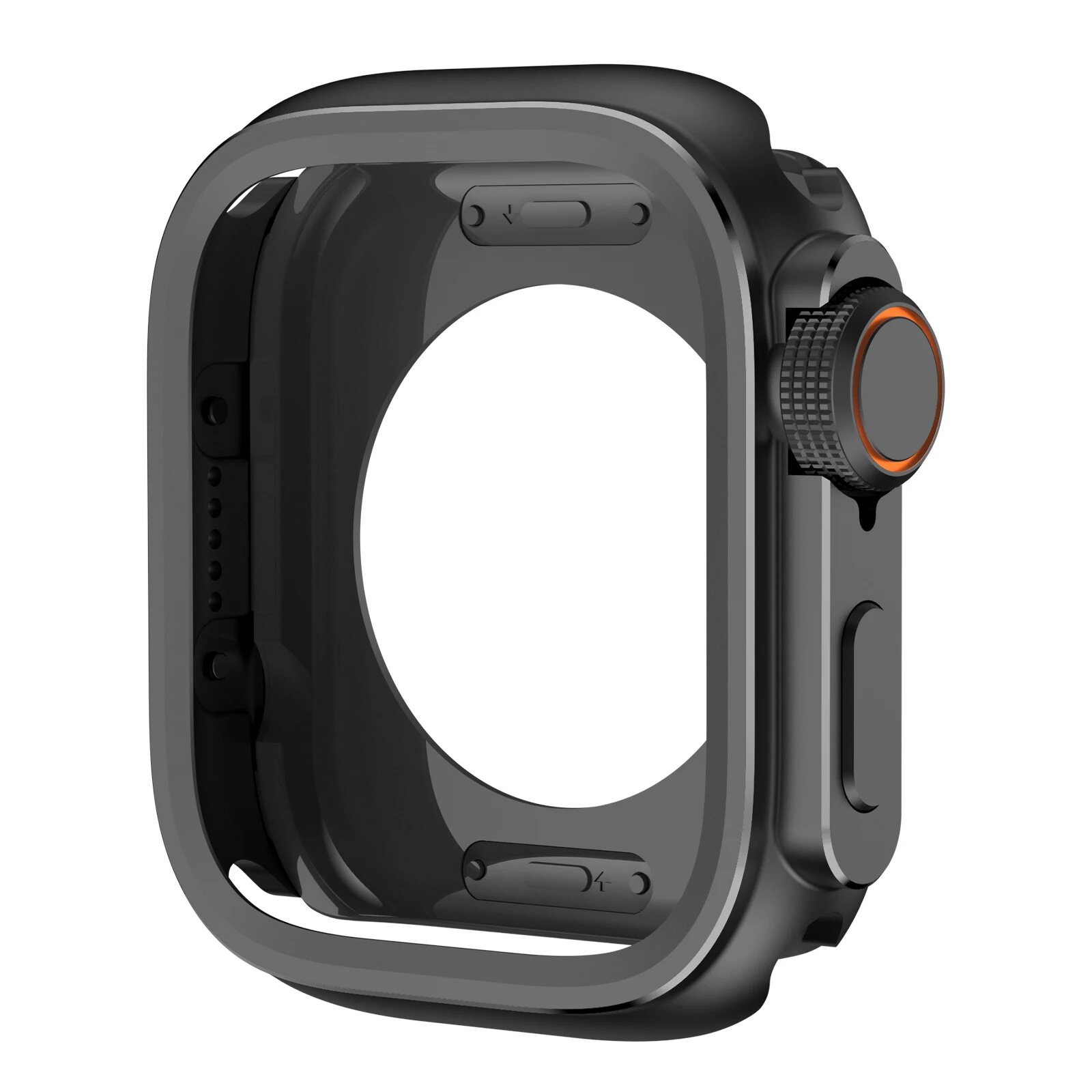 Титановый чехол-бампере CAOWTAN для Apple Watch 10 11 46 мм