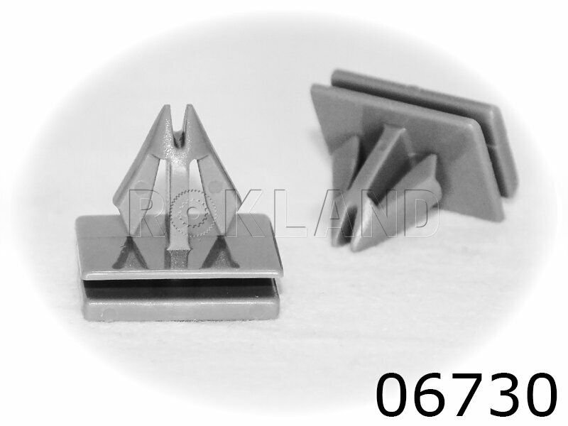 10шт - 06730 клипса автомобильная BUICK/CHEVROLET/GM/OLDSMOBILE/PONTIAC ROKLAND