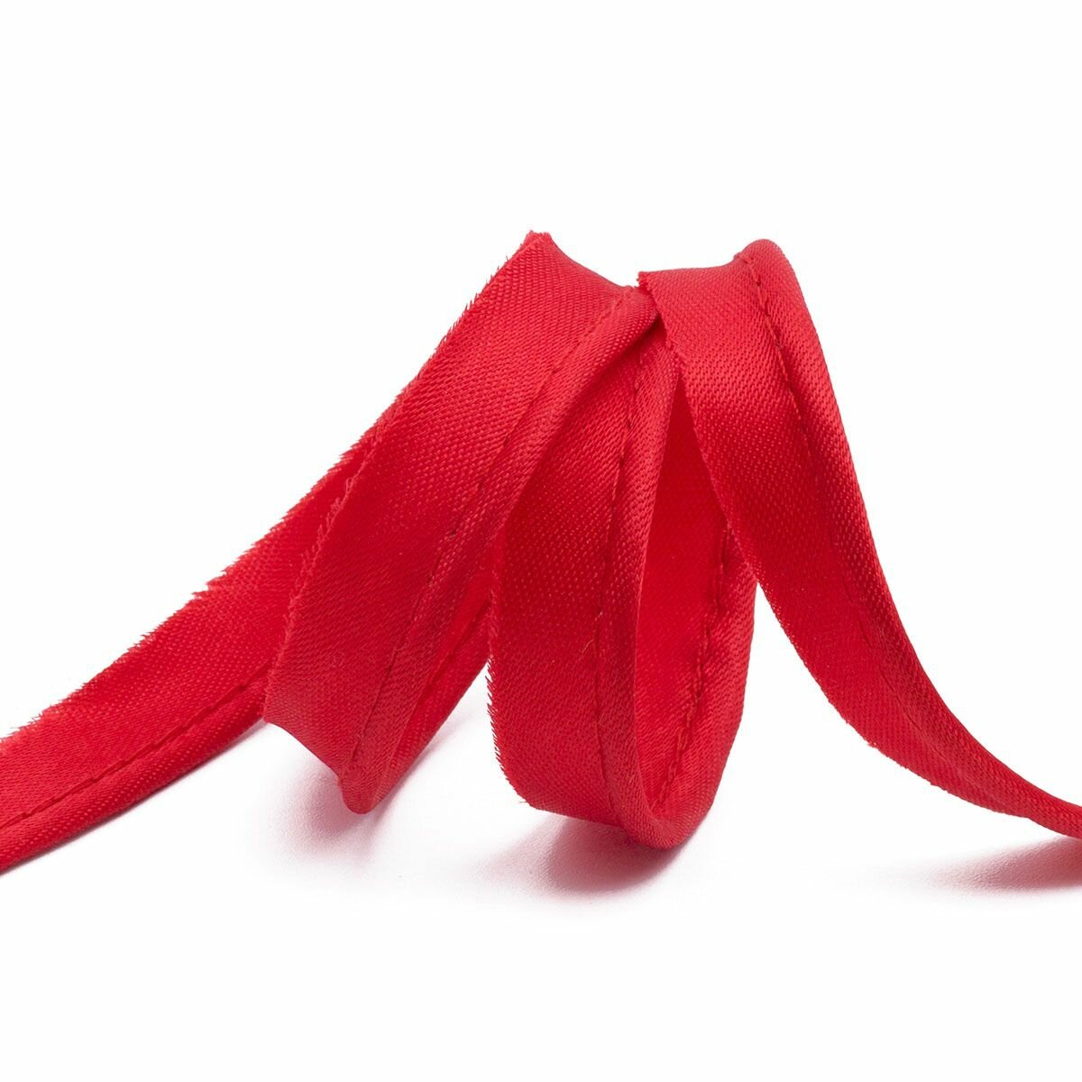 Кант отделочный атласный (6065 красный)