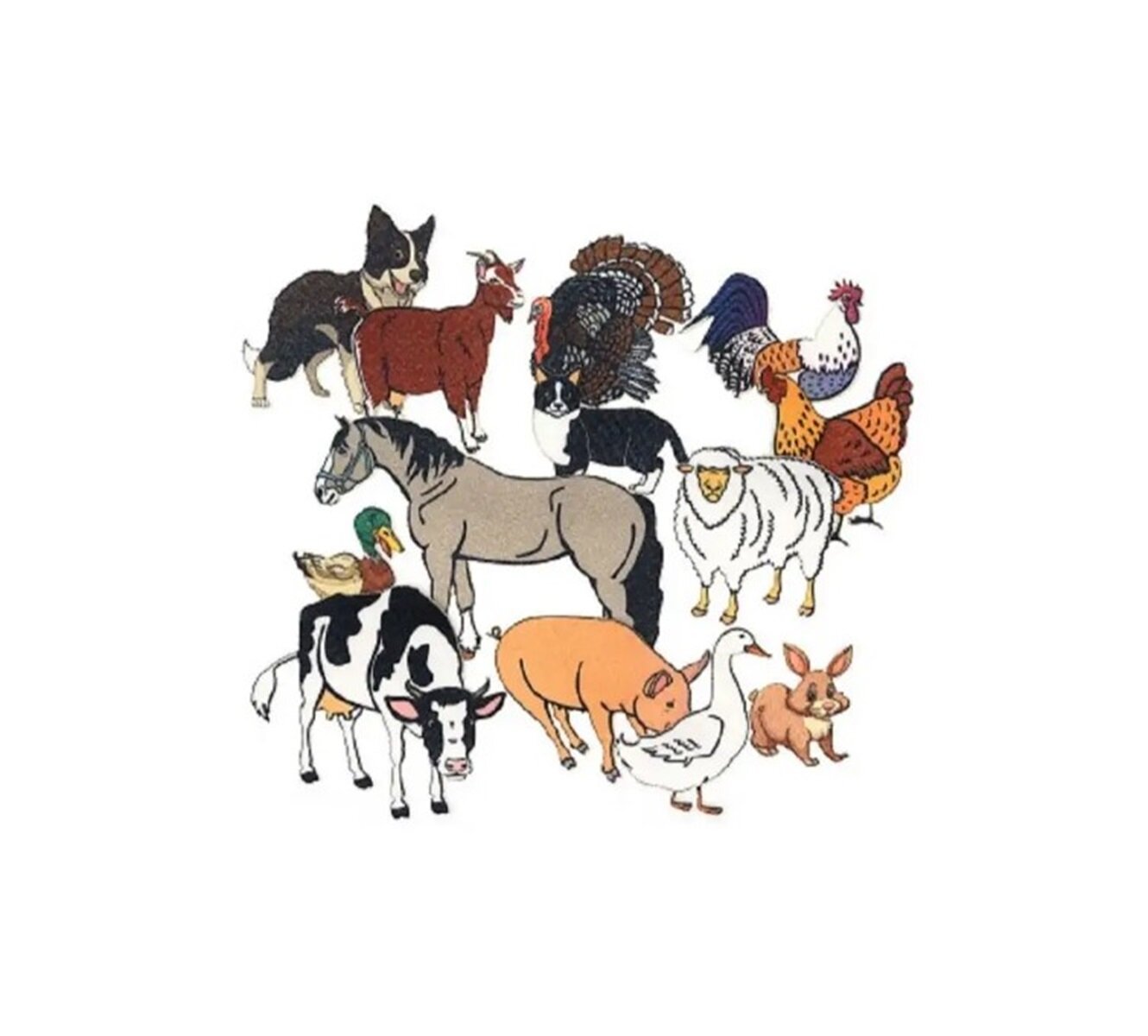 Игровой набор LipLip Ферма, фетр, 13 дет. LIP1325