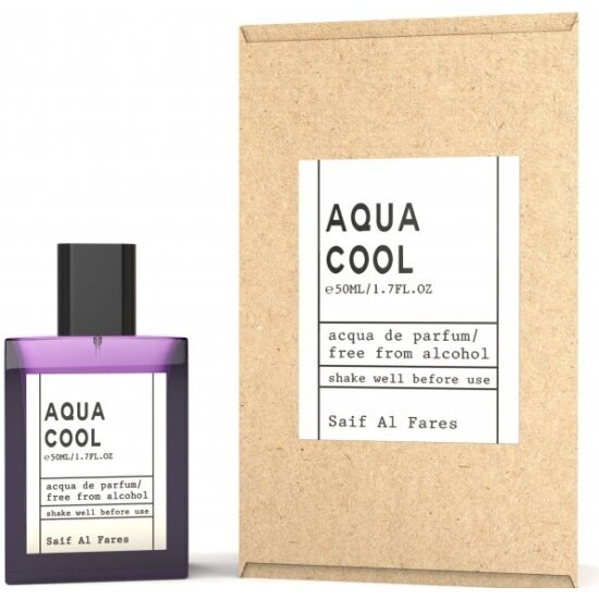 Парфюмерная эмульсия для лица и тела Saif AL Fares AQUA COOL увлажняющая, 50 мл
