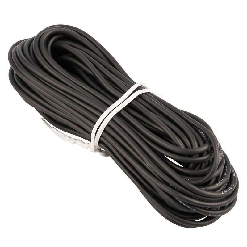 Провод автомобильный ПГВА/пвам 1х1,50мм, черный, мини-бухта 10м REXANT