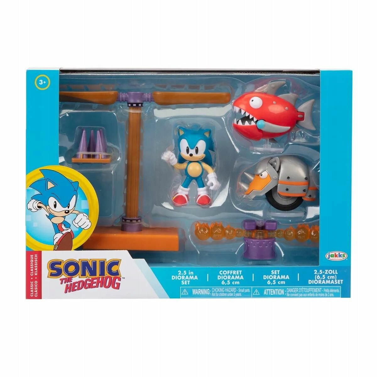 Фигурки JAKKS Pacific - Набор Sonic Диорама Летающая батарея - Соник 414424