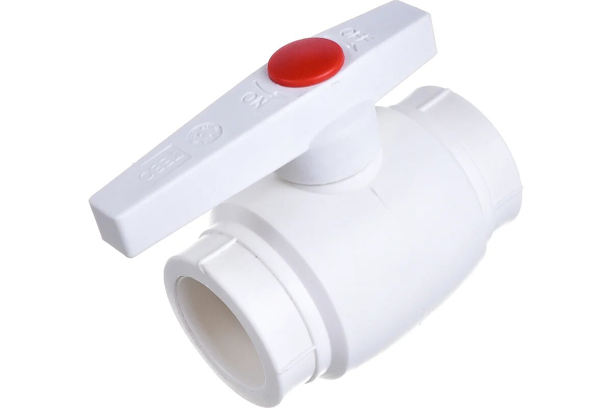 TEBO кран шаровой PPR 63 полный проход 030060106 для водоснабжения бытовых систем