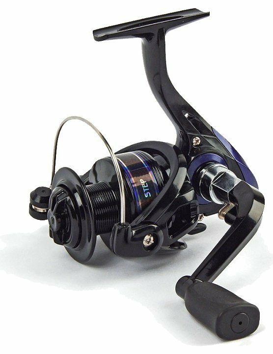 Nautilus Step 2000 Катушка рыболовная для спиннинга, алюминиевая рама, плавный ход