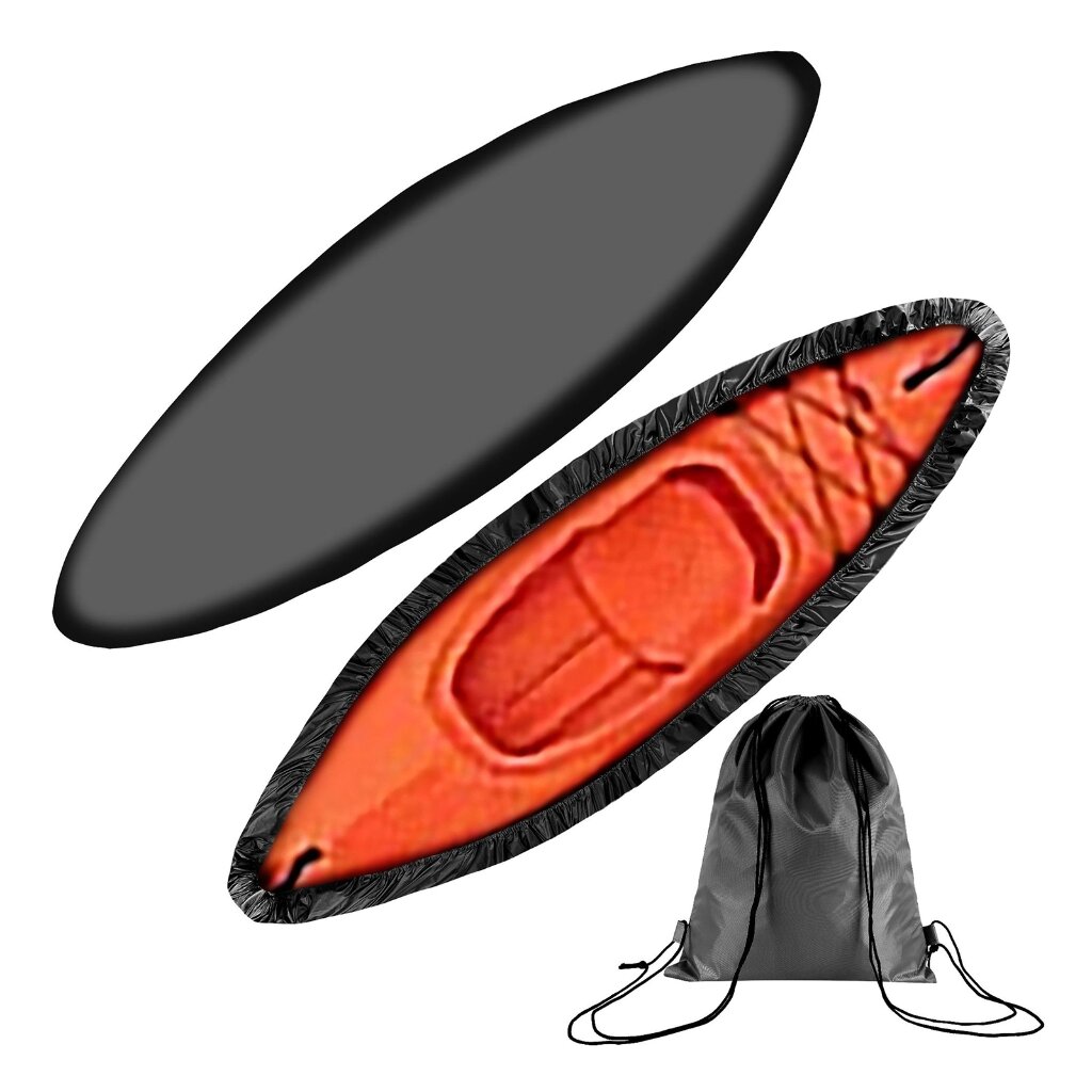 Прочный Чехол Для Каяка, Пылезащитный Чехол Для Кокпита Каноэ, Водонепроницаемый УФ-Солнцезащитный Экран-Протектор для Рыболовных Лодок, Каяков, Каноэ