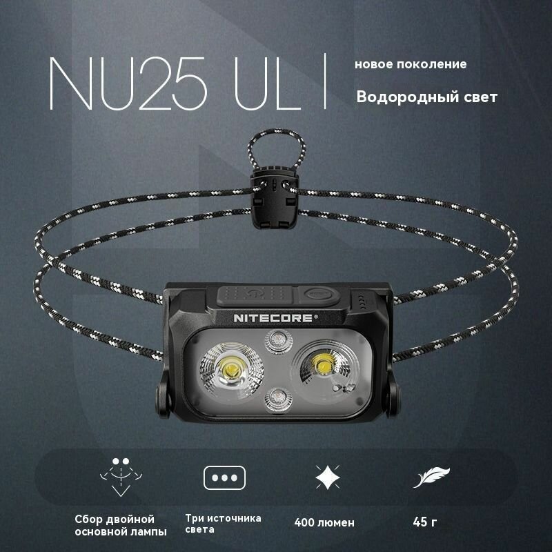 NITECORE NU25UL Головная веревка！