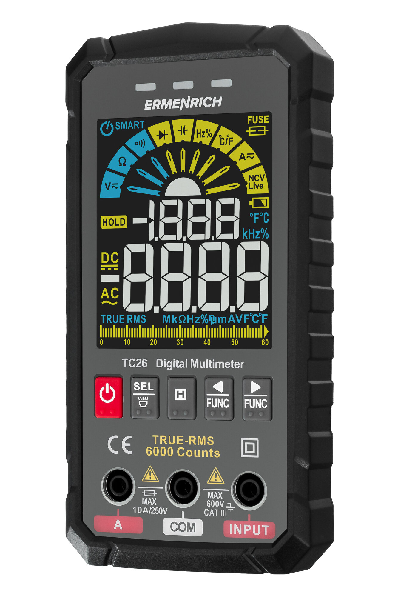 Цифровой мультиметр Ermenrich Zing TC26