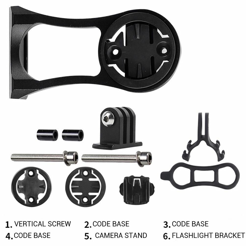 Держатель для компьютера Garmin и Bryton, для горного велосипеда, спидометра, секундомера, регулируемый кронштейн, прочный аксессуар для велосипеда