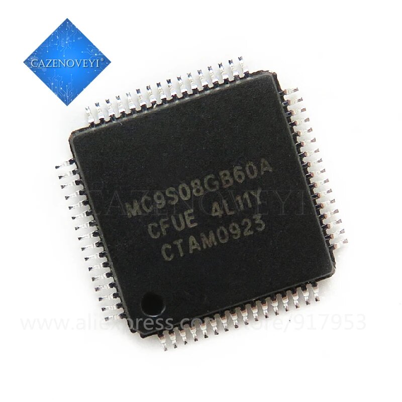 1pcs/lot MC9S08GB60ACFUE MC9S08GB60CFUE MC9S08GB60A QFP-64 In Stock