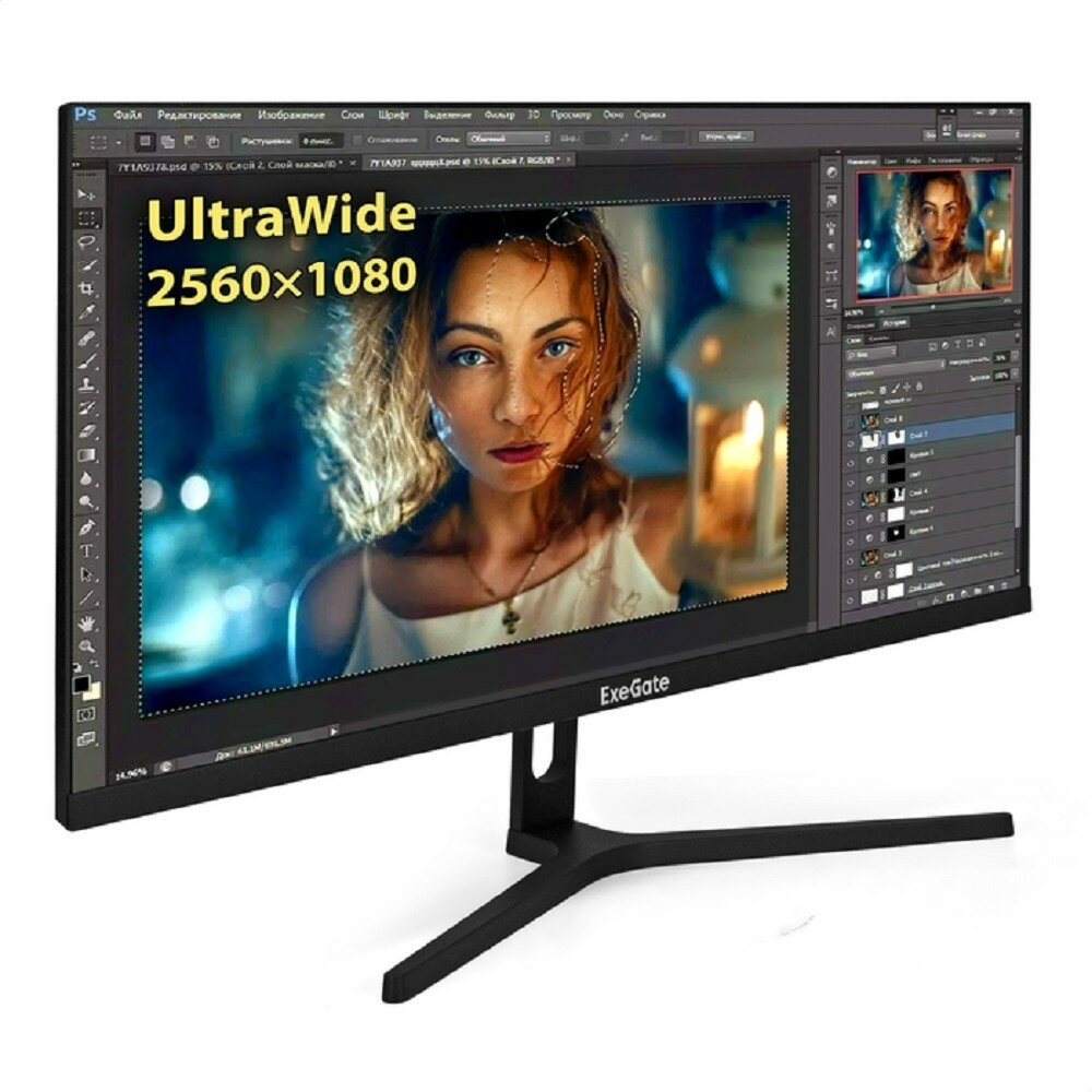 Монитор Exegate SmartView ES1500 (EX297302RUS) 2560 x 1080 29" 75Гц
