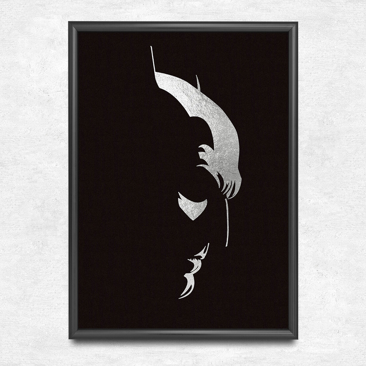 Постер на стену Бэтмен / плакат интерьерный Batman. Бетмен. Темный рыцарь. Супергерой
