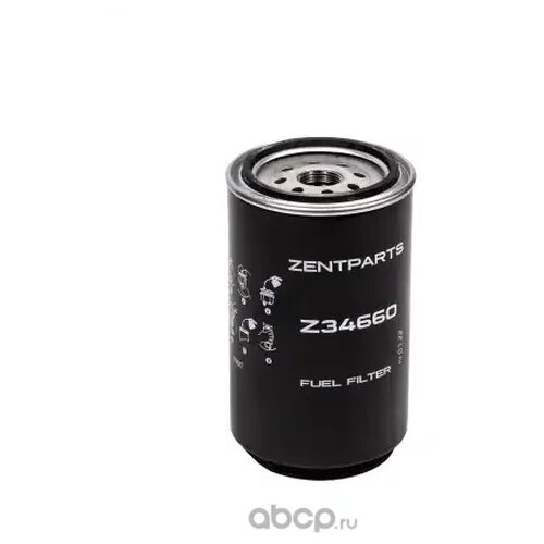 Фильтр топливный сепар. 10мкр 1'x14 H155 D108 со стак. Volvo Truck ZentParts Z34660