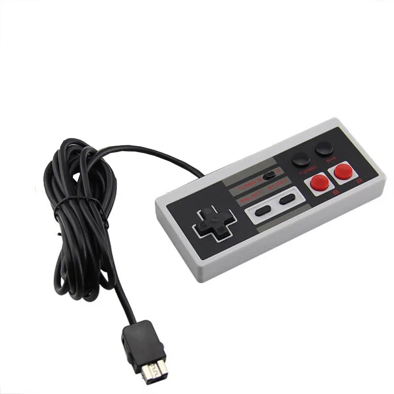 Для NES Classic Mini Edition Turbo Проводной игровой контроллер в стиле ретро 2,7 м Геймпад для Mini NES для Wii Game Pad