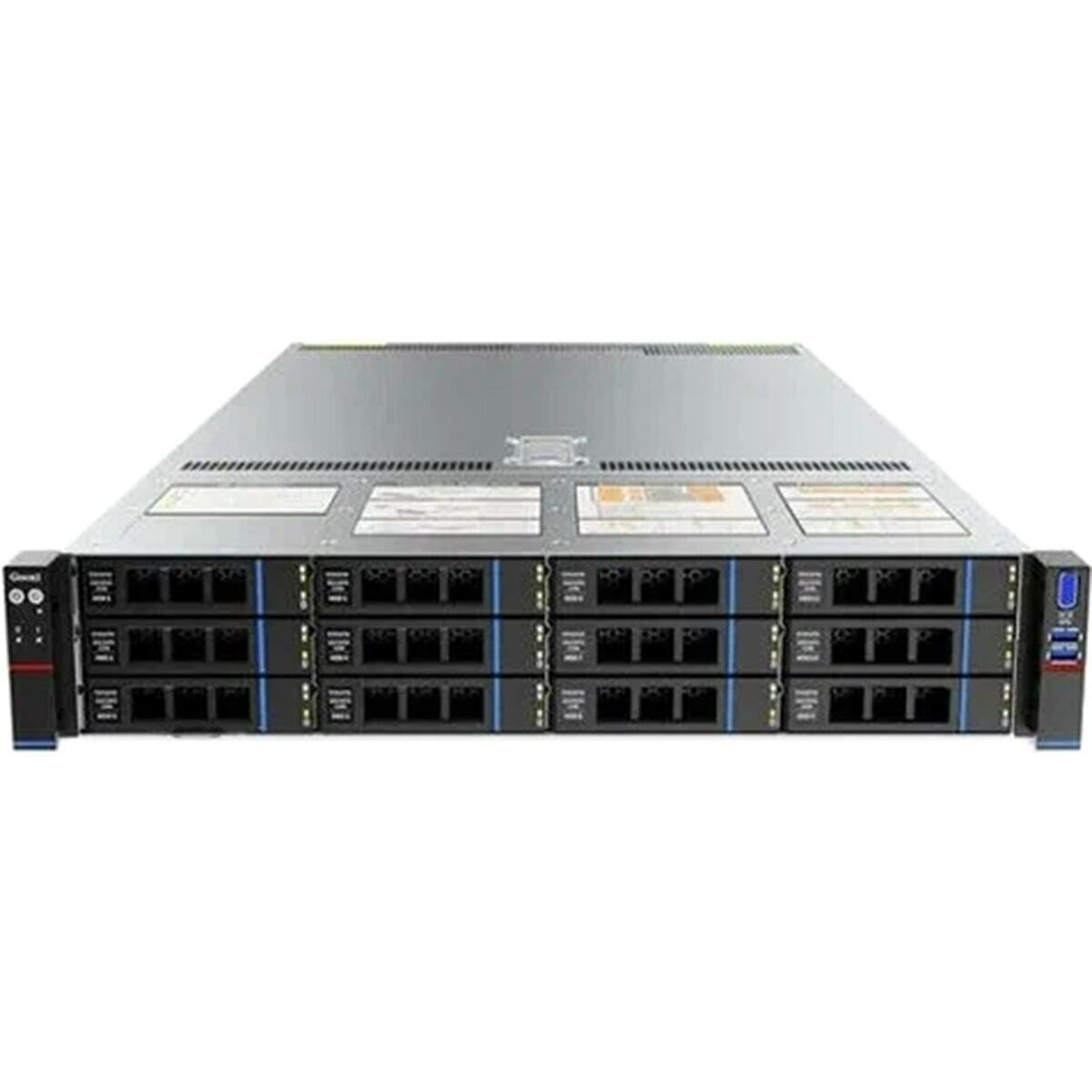 Gooxi SL201-D12R-NV-G4 <0.95.002.0105> (LGA4677, C741, 2xPCI-E,12xHS SAS/SATA/NVMe, noLAN, 32DDR5, 1300W HS)