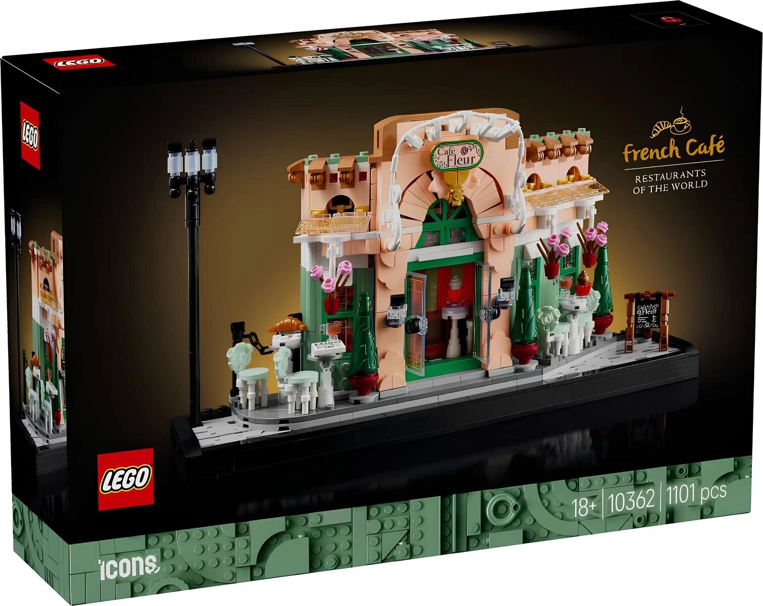 Конструктор LEGO Icons 10362 Французское кафе