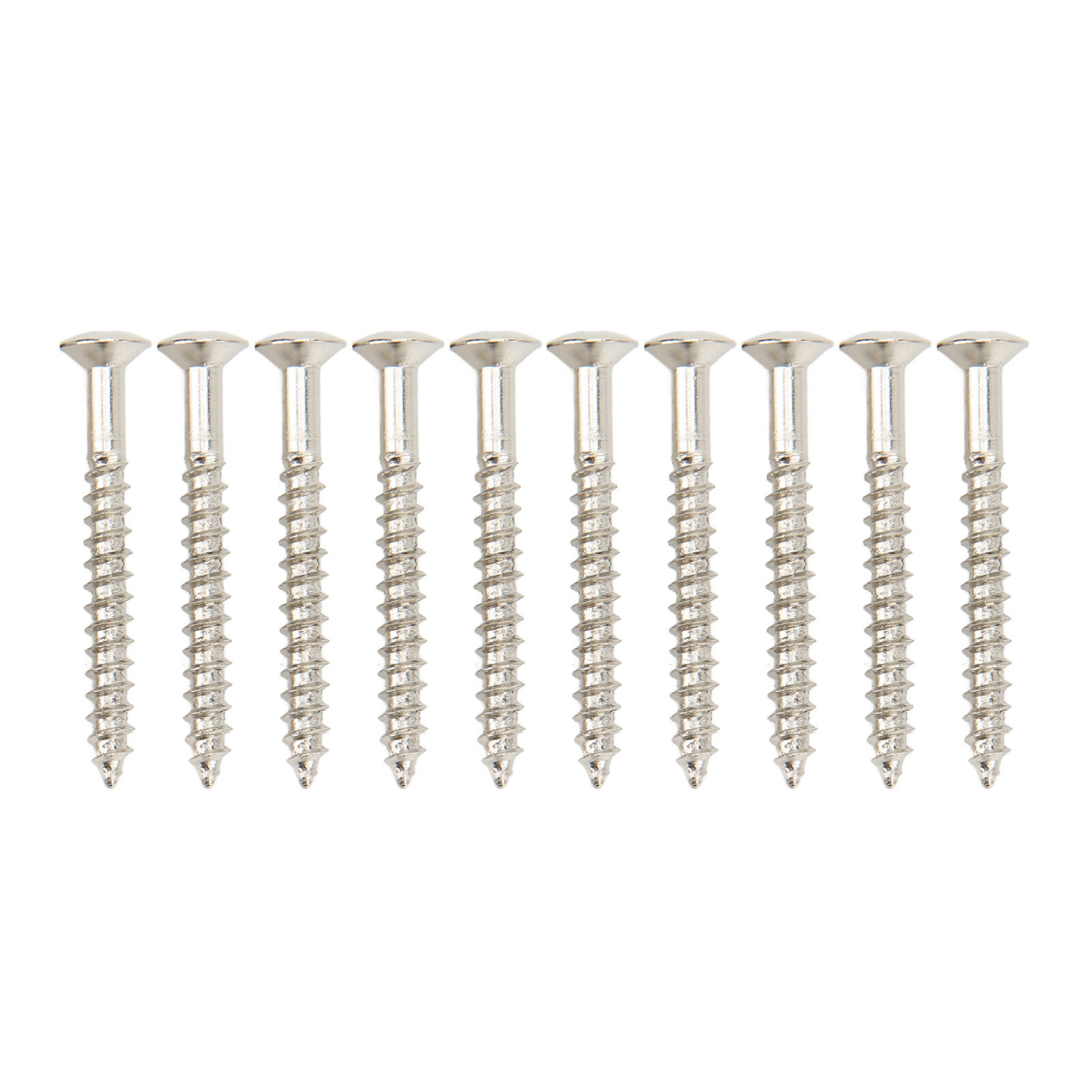 10 шт. крепежных винтов для гитарного грифа, изготовленных из железа, устойчивых к ржавчине и коррозии, прочные винты для сборки крепления грифа.