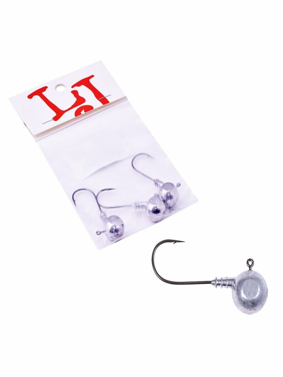 Джиг-головки Lucky John BALL 14.0г крючок BN 2/0 (3шт. в упк.)