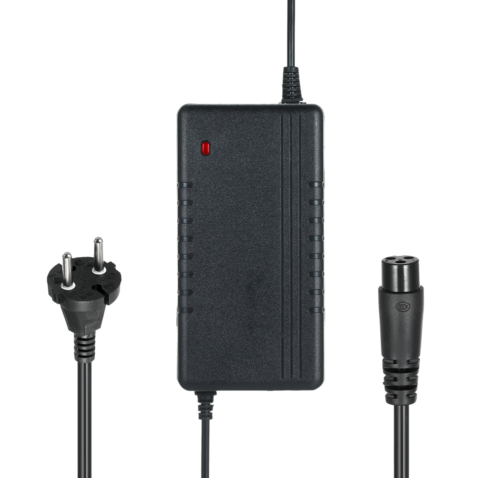 Зарядное устройство для электрического скутера, 54,6 В, 2 А, адаптер для быстрой зарядки, 3-контактный линейный разъем для зарядного устройства литий-ионного аккумулятора Kugoo M4