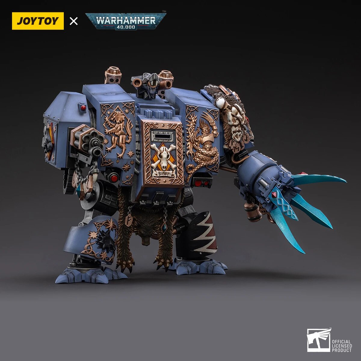 JOY TOY Warhammer 40K Space Wolves Bjorn The Fell-Handed Фигурка