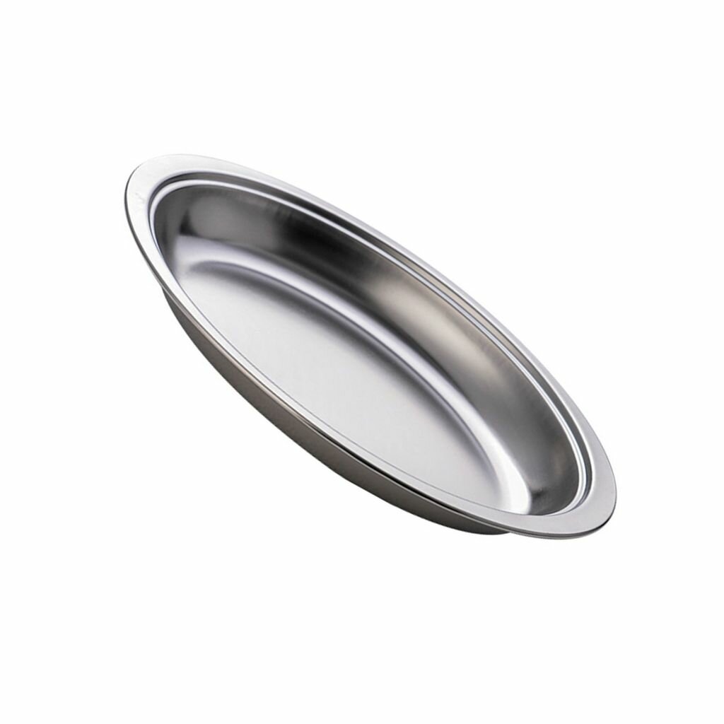 Овальное блюдо из нержавеющей стали