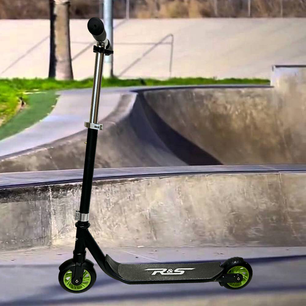 Самокат R&S несклад, сталь рама, PU-120мм, max-40кг