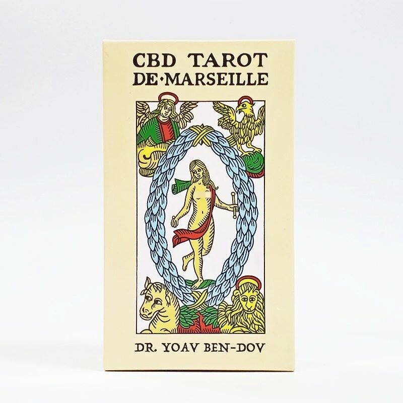 Карты Таро 12*7 Марсельское Таро CBD tarot De-marseille 78 карт