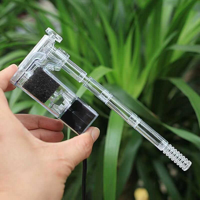 Небольшой настенный аквариумный фильтр/USB Портативный мини-аэрационный насос/бесшумное устройство очистки воды