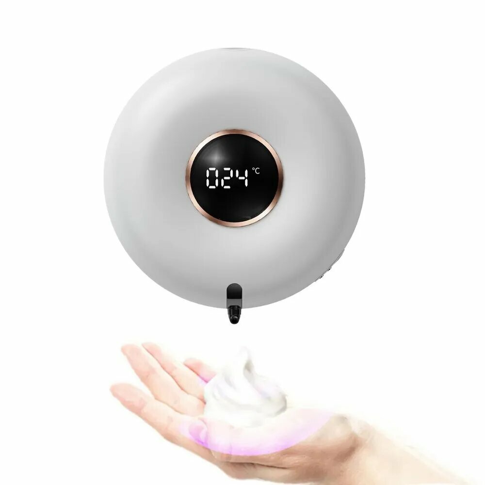 Диспенсер для мыла "IKEA", настенный, сенсорный, 280мл, белый