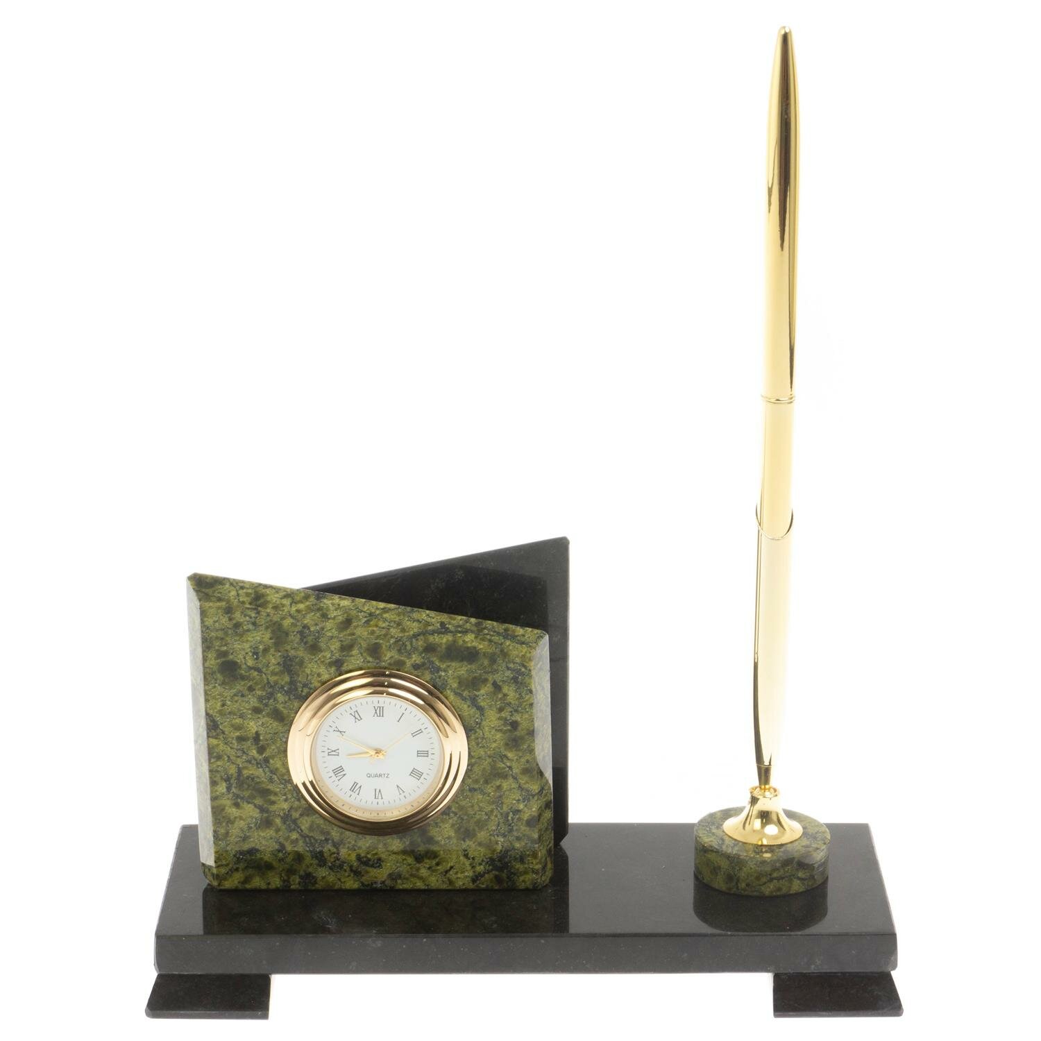 Настольный мини-набор из змеевика 113257