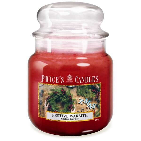 PRICE'S CANDLES Арома-свеча "Festive Warmth" 411g
