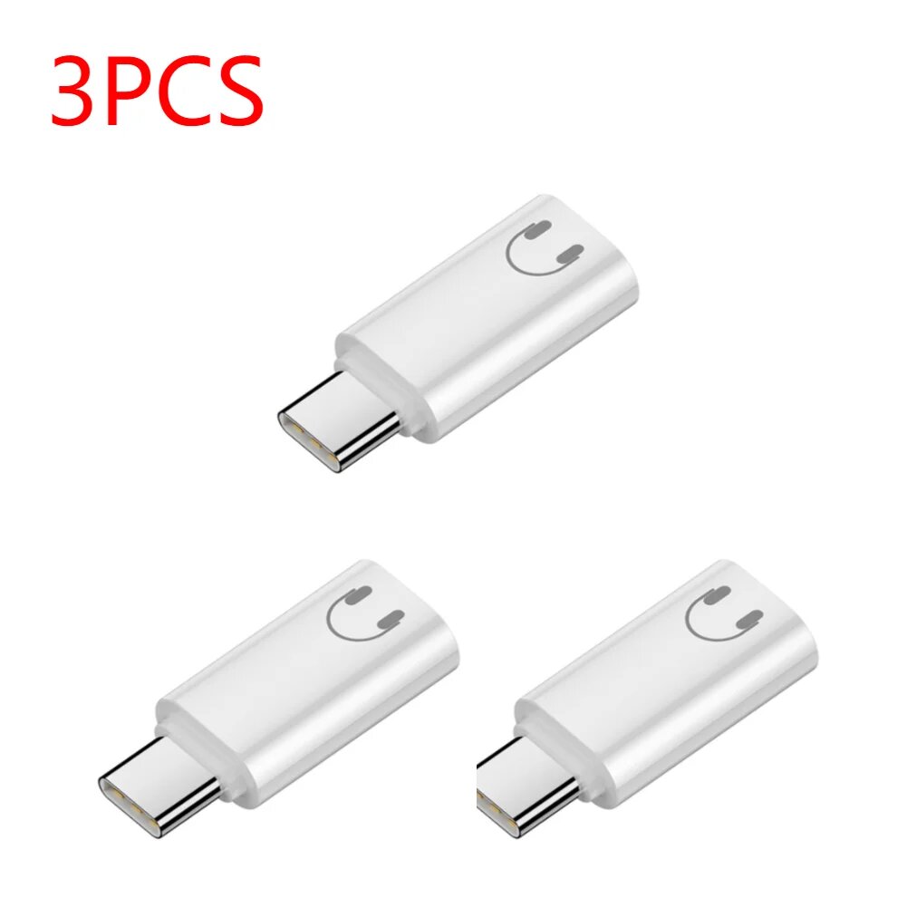 Адаптер для разъема IOS «мама» на «папа» типа C Адаптер USB C к IOS Тип-C к разъему IOS Адаптер для iPhone 16 15, 3 PCS