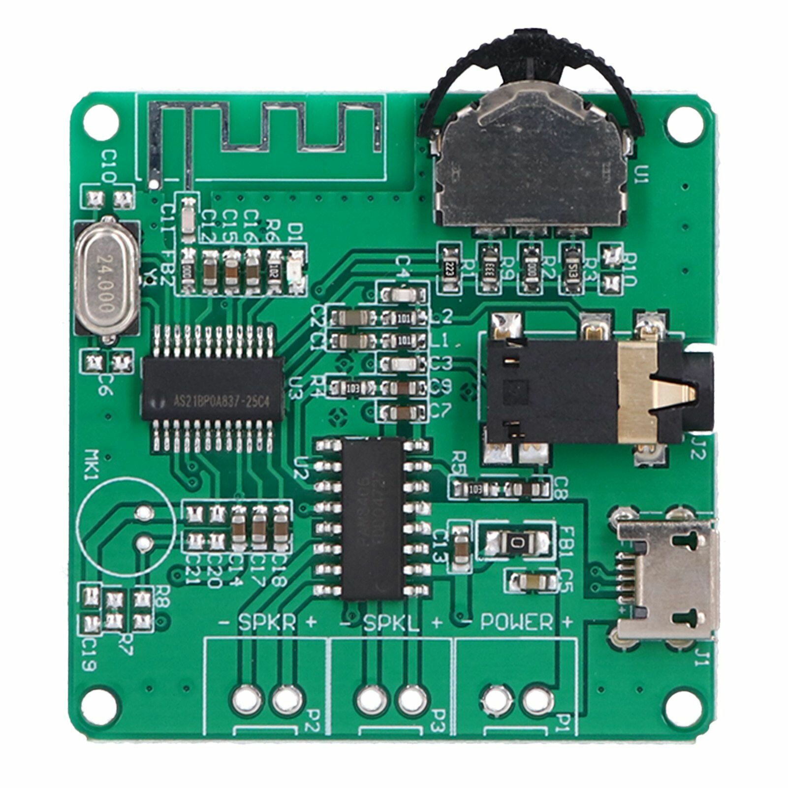 Стерео плата усилителя мощности Bluetooth PAM8406 3 Вт/5 Вт цифровой модуль усилителя мощности DIY динамик