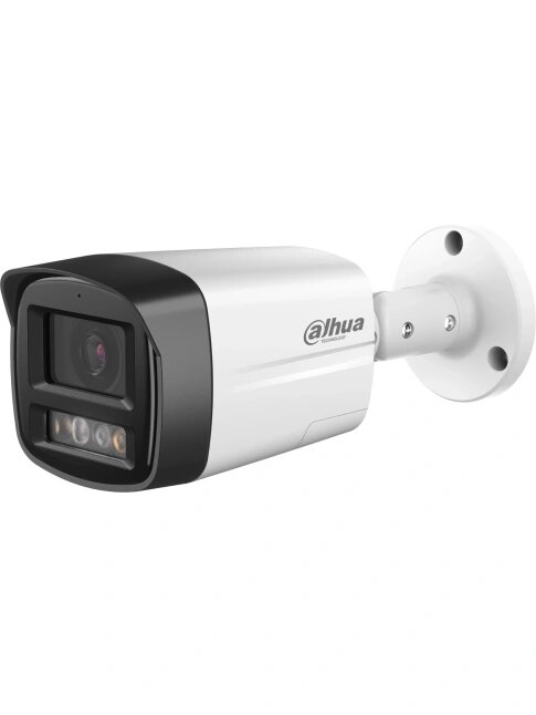 Камера видеонаблюдения Dahua DH-IPC-HFW2449TLP-S-PV-0280B, фокусное расстояние фиксированное 2.8мм-2.8мм белый