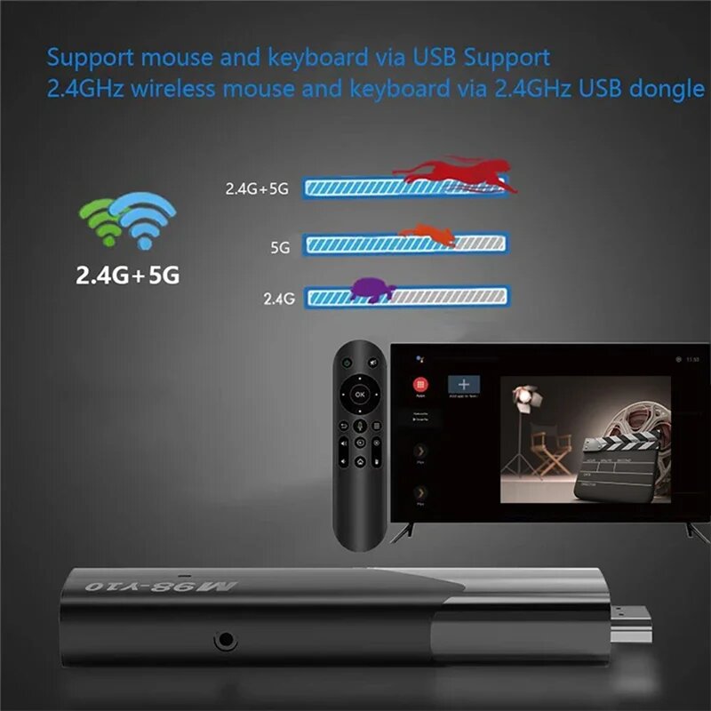 BAJEAL Superior-M98 Y10 Smart TV Stick Android 13