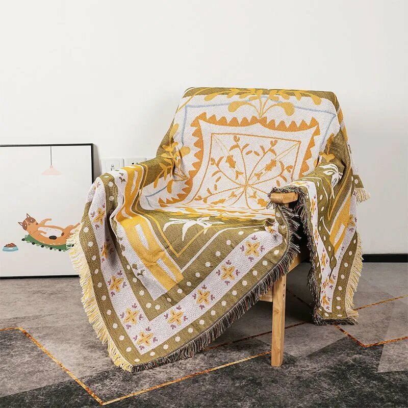 Плед жаккардовый blanket 04 , Шелковый софт, 160 см х 130 см
