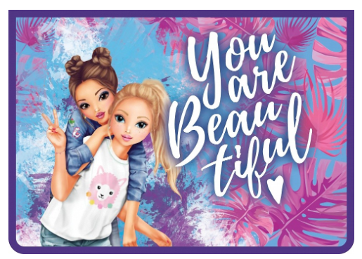 Папка школьная А4 "Фиолетовое настроение" молния сверху