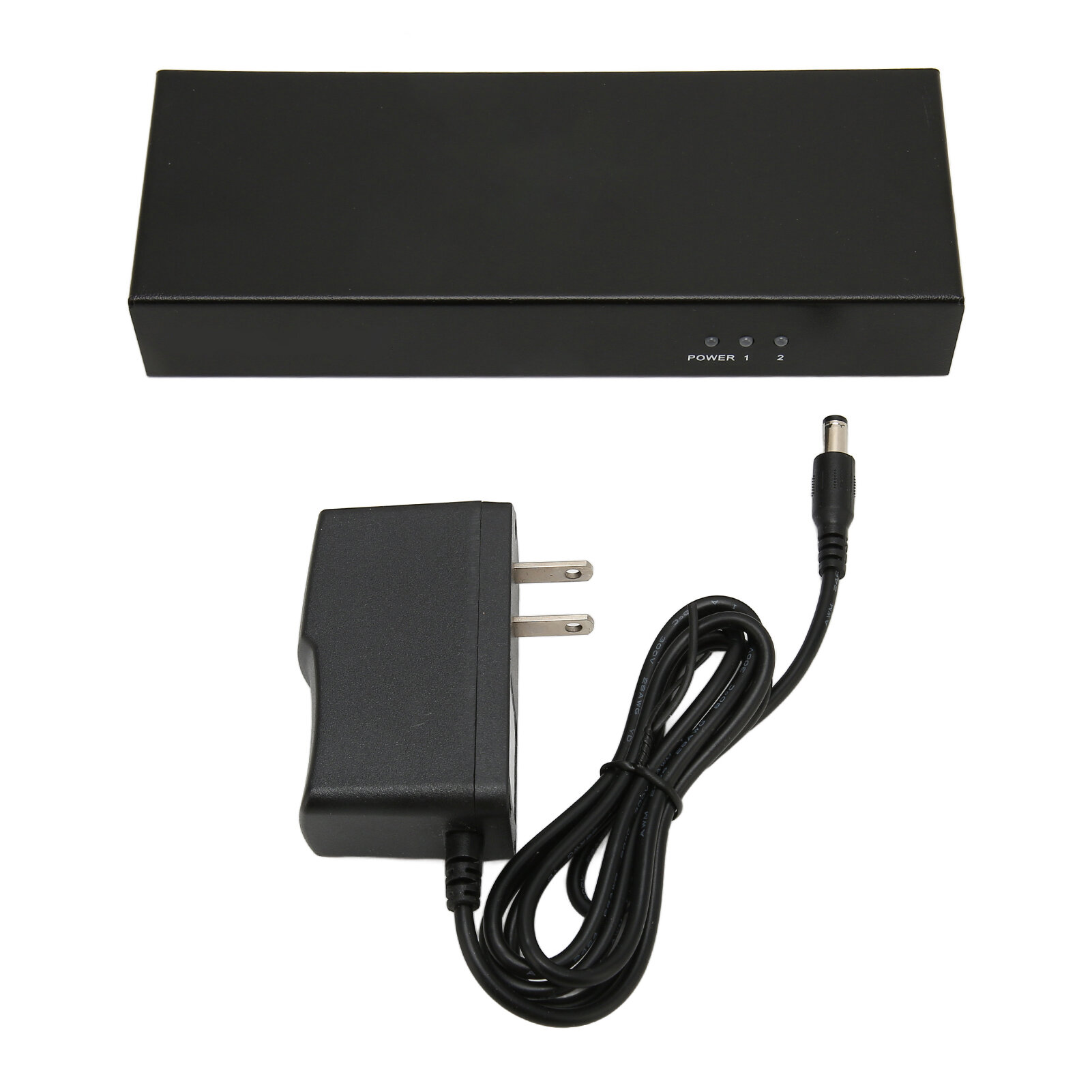 Разветвитель DVI, выход 1 в 2, поддержка 30 36-битных цветов, передача без потерь цвета 4K, два монитора, распределительный дубликатор, 100 240 В, вилка стандарта США