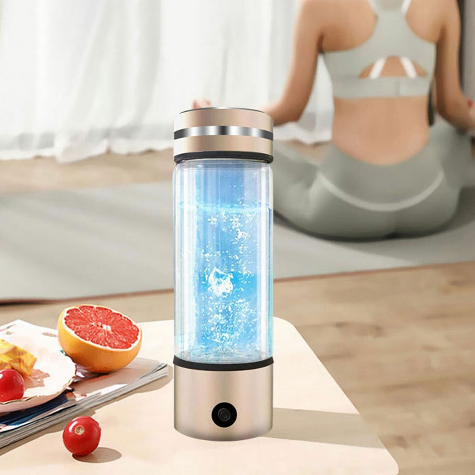 Портативный генератор воды, обогащенной водородом, объемом 300 мл, 1200-1400PPB